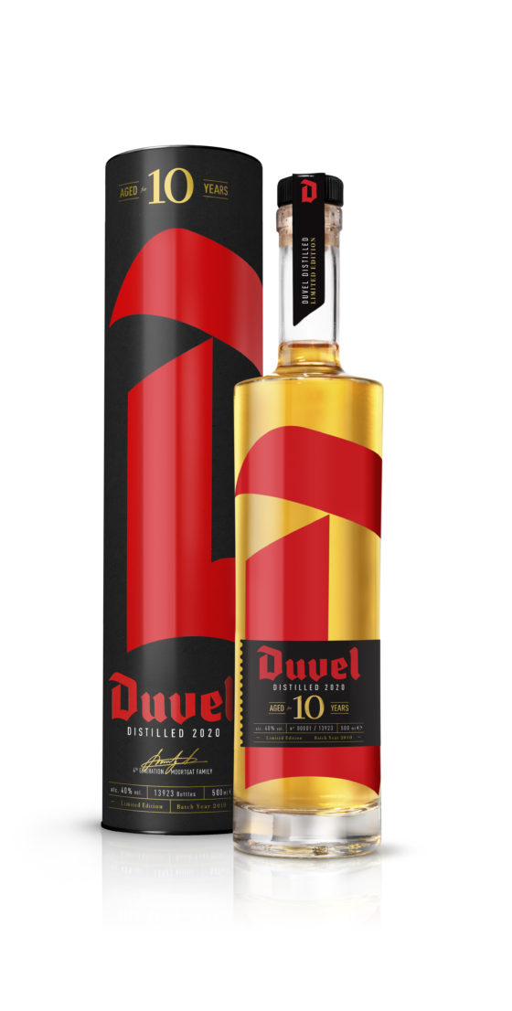 Als een duivel uit een kerstdoosje: Duvel Distilled 10 years old ...